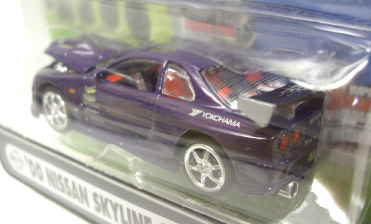 2002 MUSCLE MACHINES - IMPORT TUNER 【'00 NISSAN SKYLINE GTR】 PURPLE ...