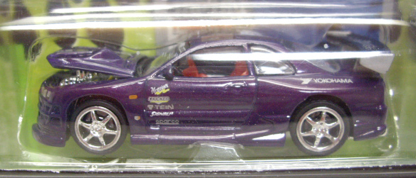 2002 MUSCLE MACHINES - IMPORT TUNER 【'00 NISSAN SKYLINE GTR】 PURPLE ...