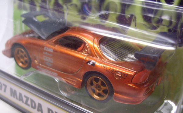 2002 MUSCLE MACHINES - SS TUNER 【'97 MAZDA RX-7】 COPPER/RR - attictoyz ...