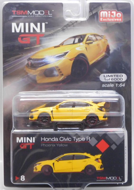 2019 TSM MODELS - MINI GT "MIJO EXCLUSIVE" 【HONDA CIVIC TYPE-R (左ハンドル仕様 ...